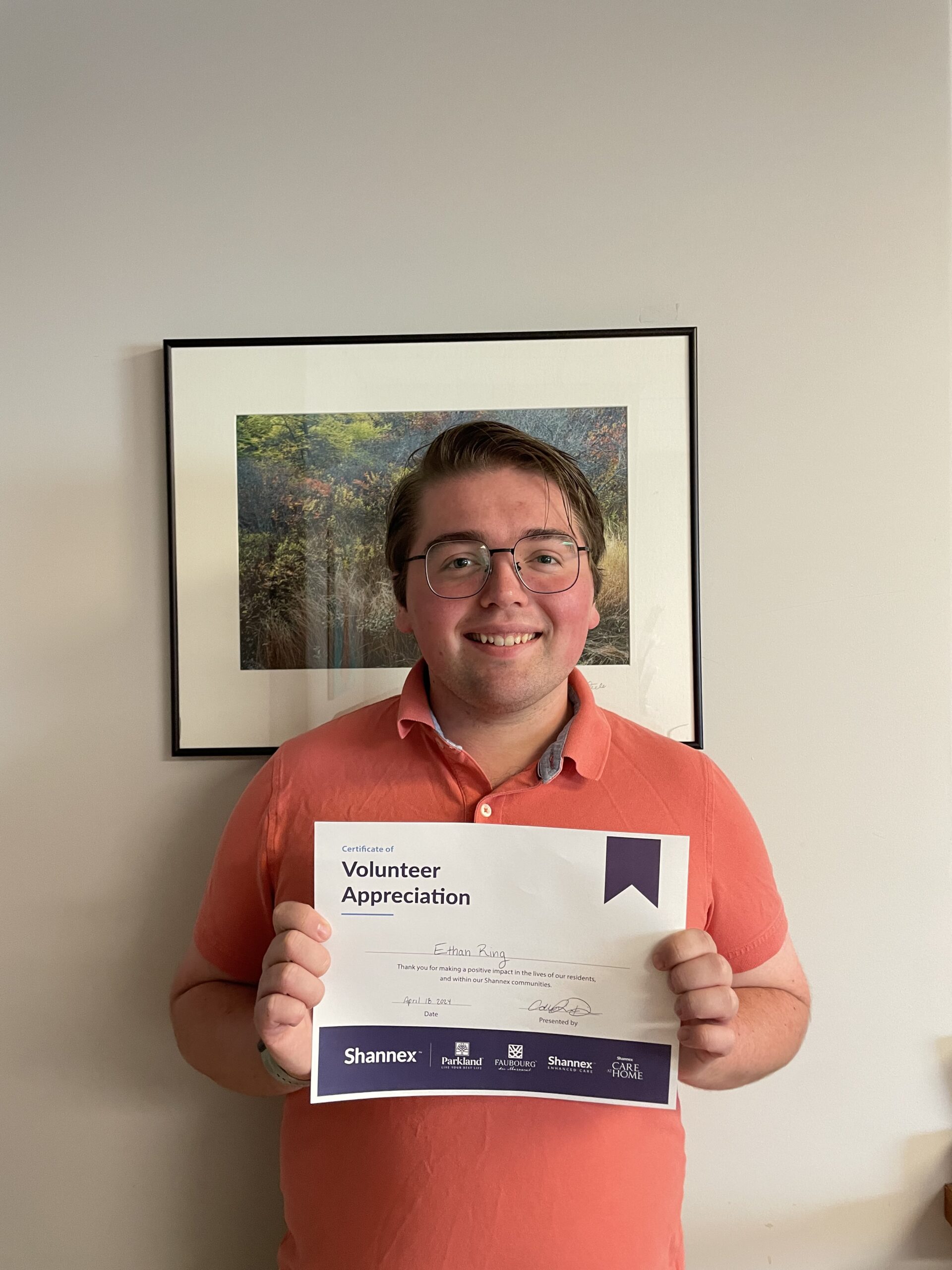 Shannex Volunteers | Shannex